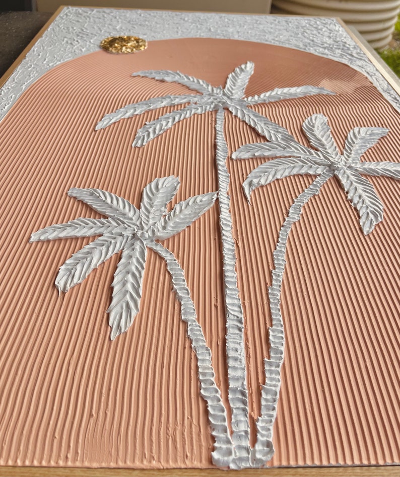 Textured Artwork Textured Painting Wall Art Boho Art - Etsy