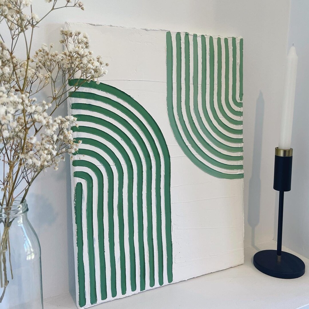 Textured Artwork Textured Painting Wall Art Plaster Art - Etsy