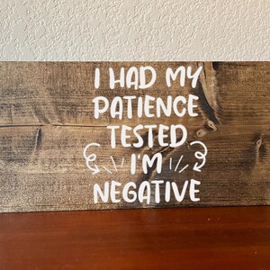 Patience Tested SVG L I'm Negative SVG L Patience Tested Png L Patience ...