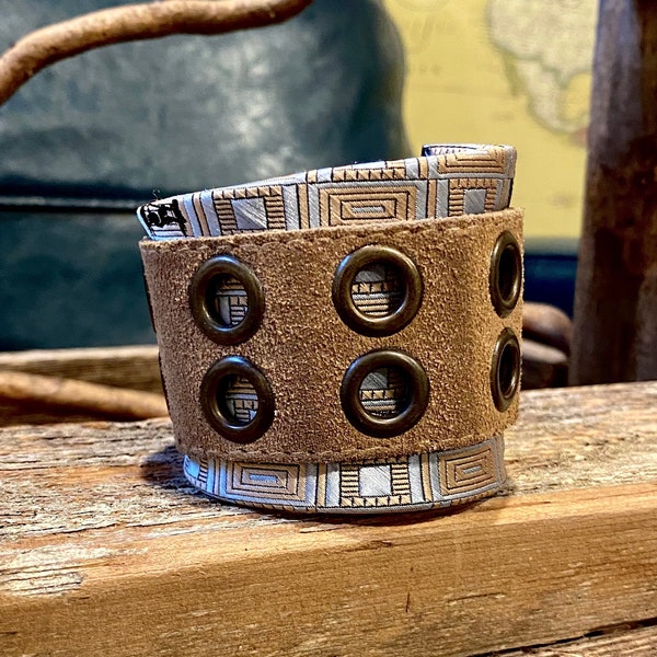 Leather Belt Cuff - Etsy