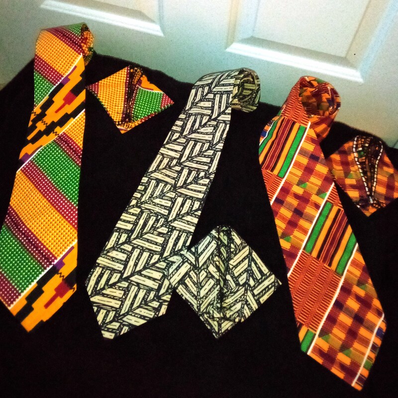 Kente Tie - Etsy
