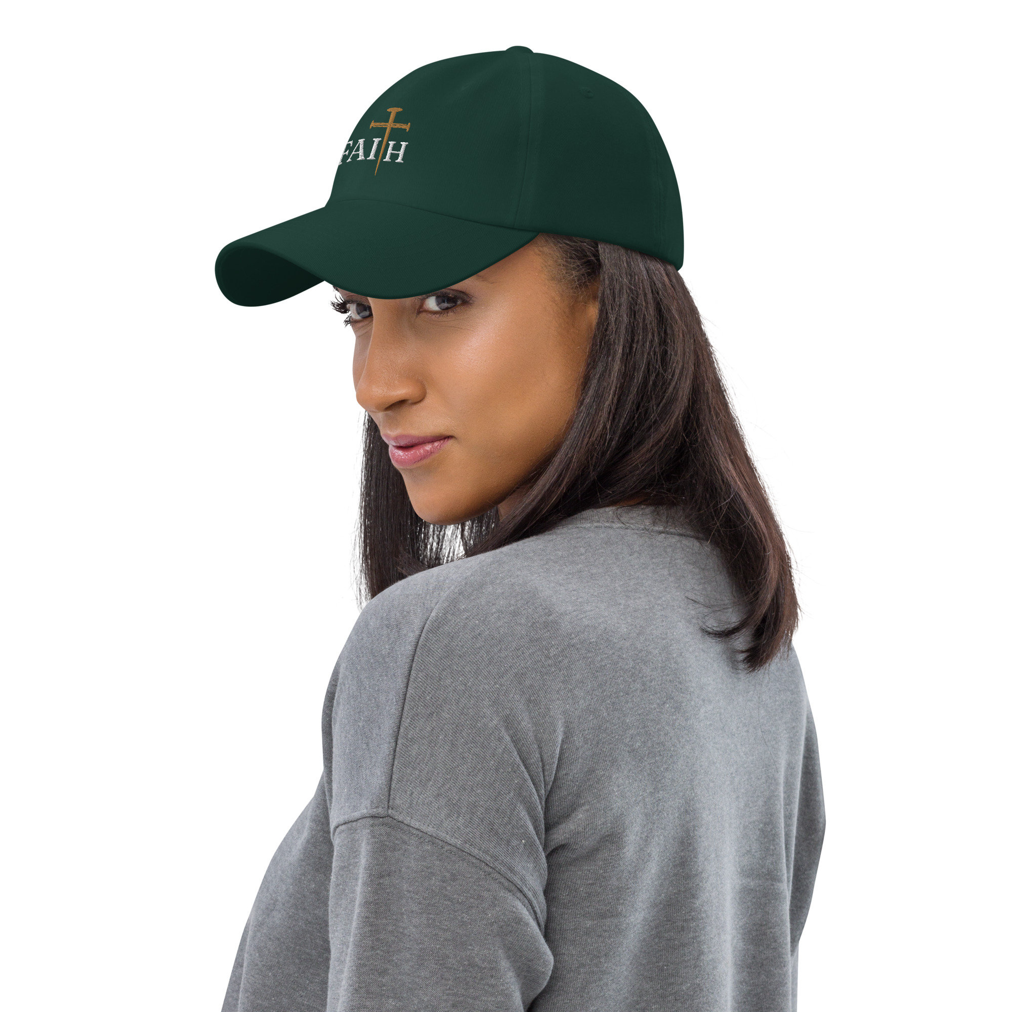 Faith Baseball Hat-bible Verse Cap -christian Hats for Men- Dad Hat ...