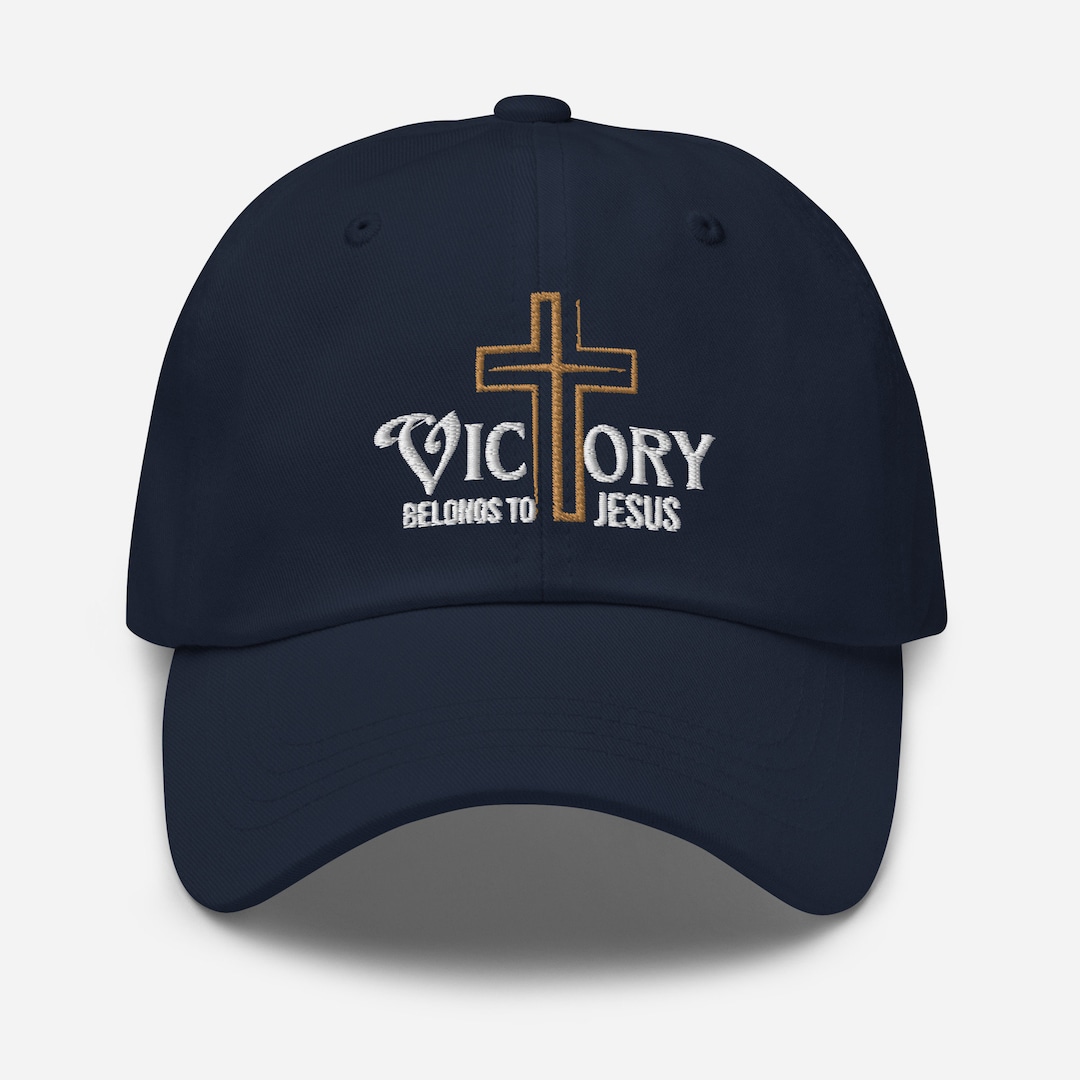 Victory Belongs to Jesus Christian Hat With Cross- Christian ...