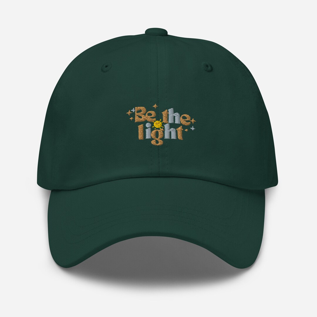 Be the Light Embroidered Hat for Men and Women- Christian Hat Gift for ...