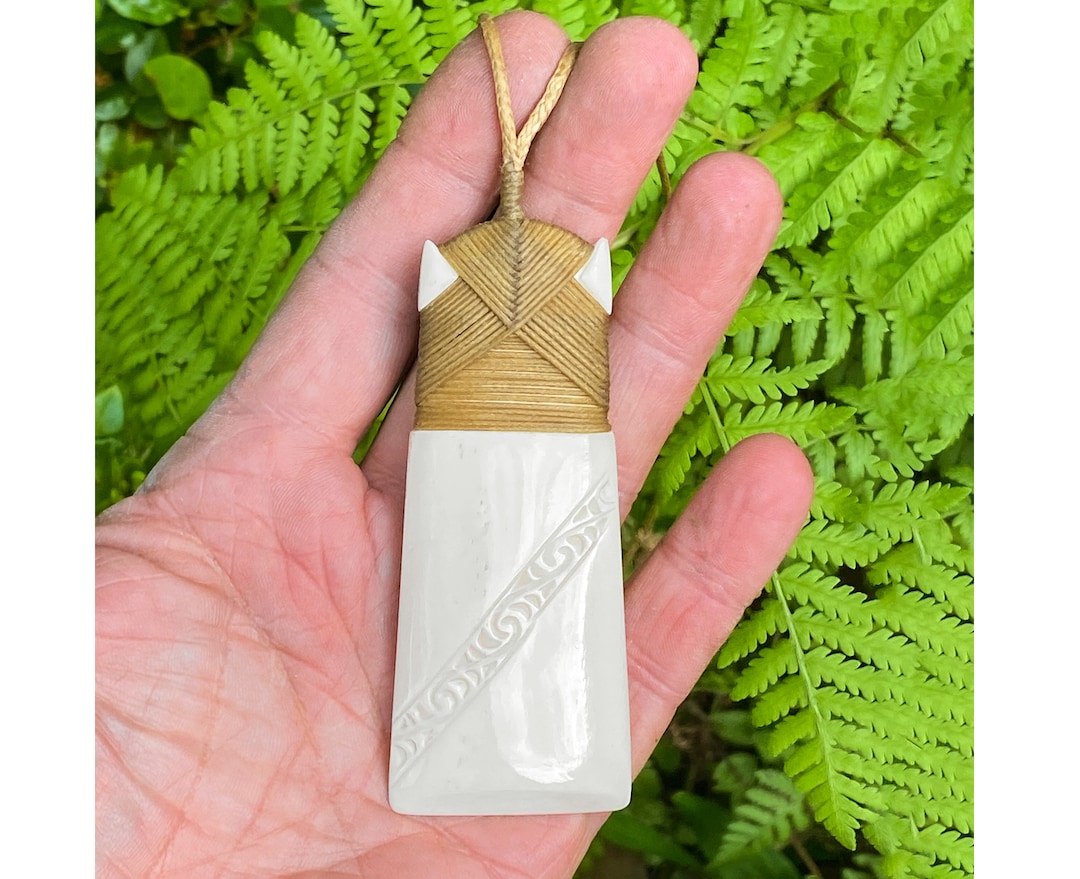 Hand Crafted New Zealand Māori Style Toki Bone Carving Pendant - Etsy