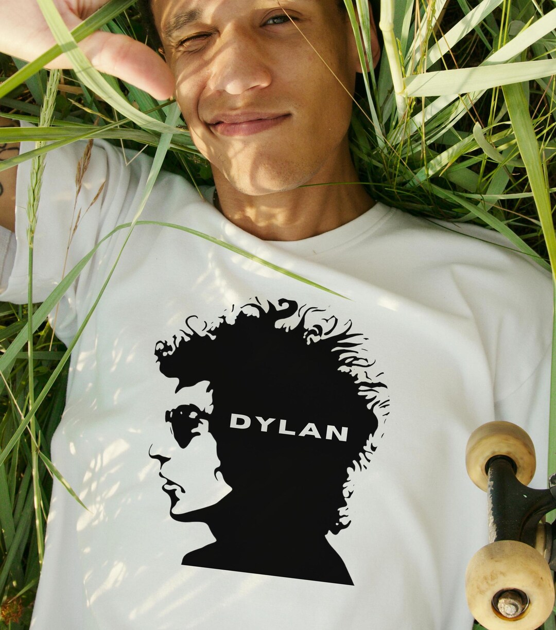 Bob Dylan T-shirt, Retro Music Fan Graphic Tee, Vintage Inspired ...