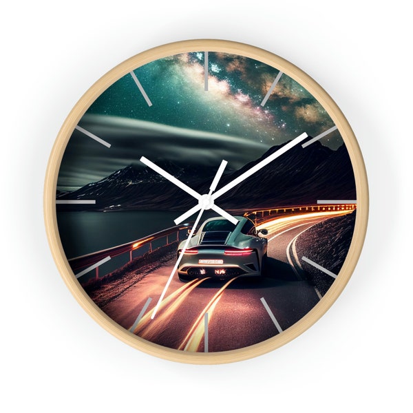 Porsche Wall Clock - Etsy