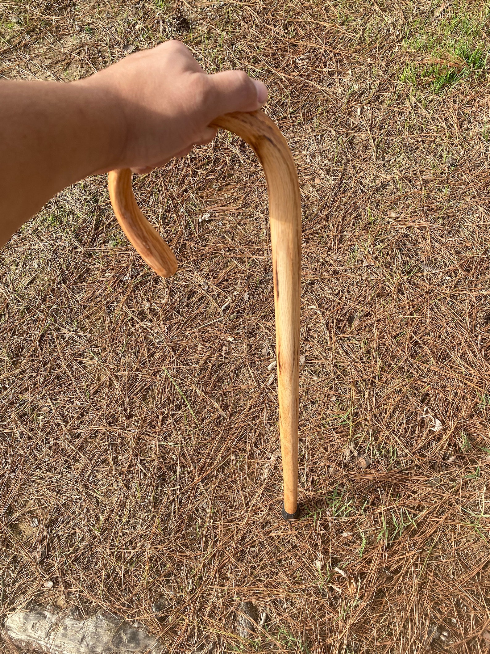 Shepherd's Crook Shepherds Staff Stockmans Cane Solid - Etsy