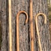 Shepherd's Crook Shepherds Staff Stockmans Cane Solid Oak Steam Bent ...