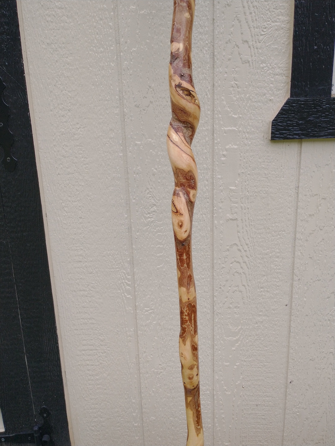 Vine Wrapped Hiking Stick, 72 Vine Choked Hand Carved Walking Stick. - Etsy