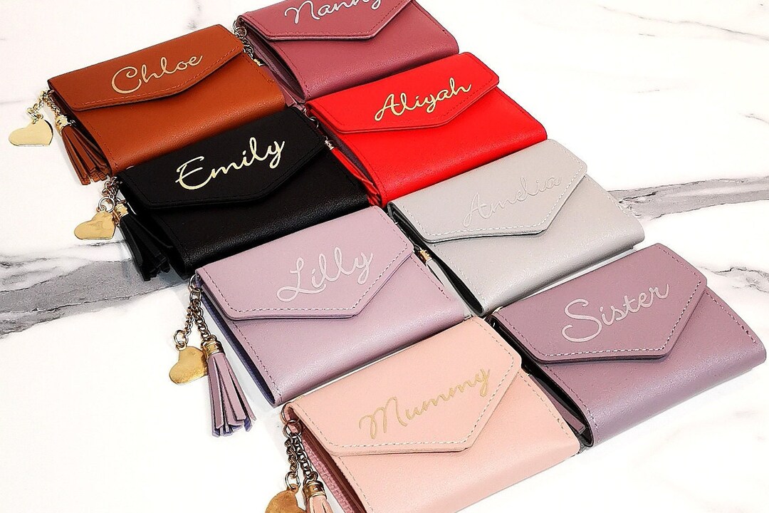 Personalised Wallet Customised Wallet Card Holder Gift for - Etsy UK
