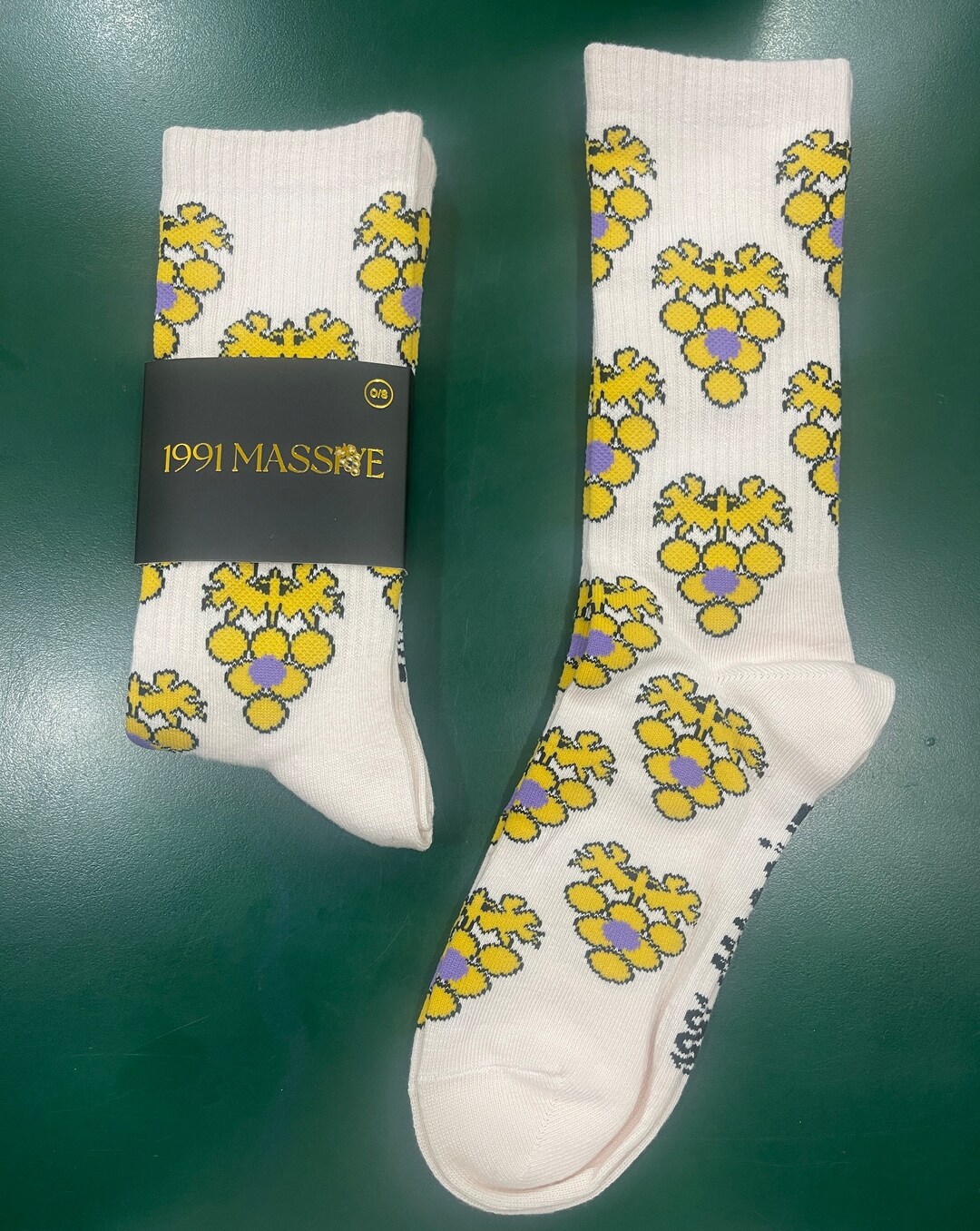 Grape Graphic Print Sports Socks - Etsy