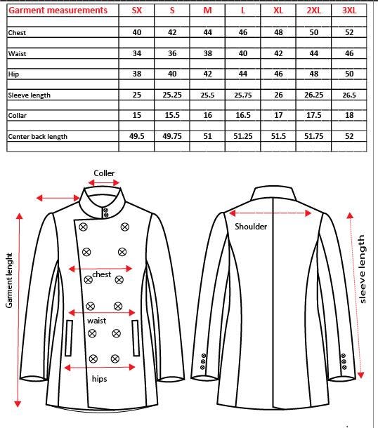 Men Mandarin Collar Jacket Sewing Pattern XS-3XL A4/A0 PDF - Etsy