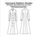 Women's Mandarin Collar Jacket Sewing Pattern, XS-XXXL (A4 & A0 PDF) - Etsy