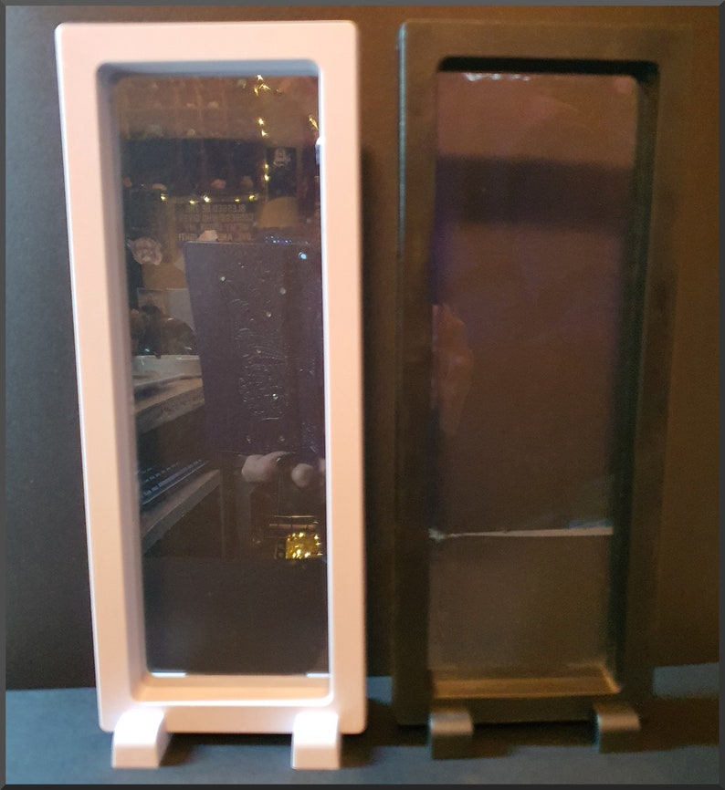 Large 3D Black or White Rectangular Floating Display Frame - Etsy