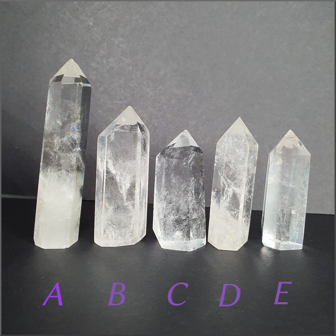 High Quality Clear Quartz Towers, Clear Quartz Polished Towers, Clear ...