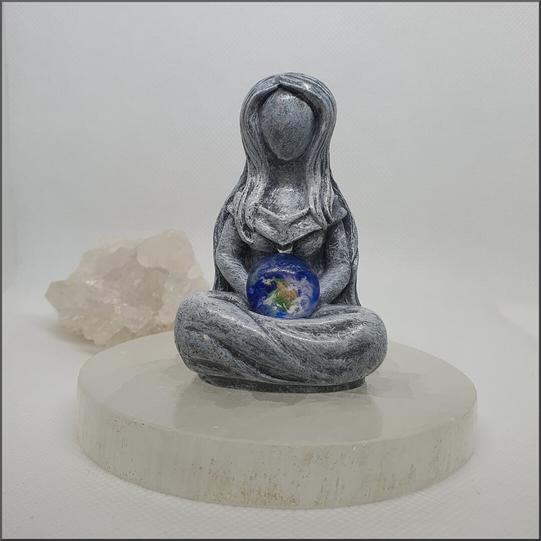 Gaia Statue, Mother Earth Statue, Gaia Figurine, Goddess Gaia Statue ...