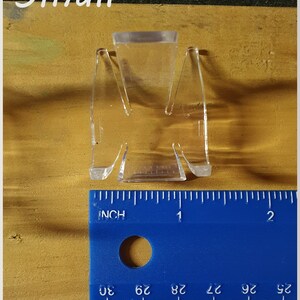 Clear Acrylic Display Stands for Hearts Specimens & Slabs 2 - Etsy