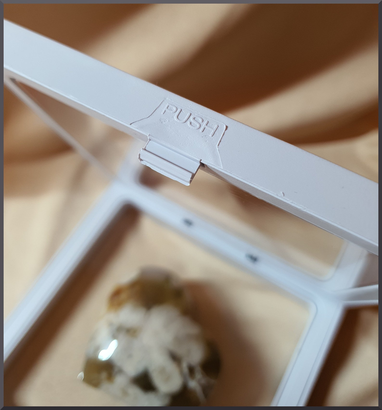 Square 3D Floating Display Frame Black or White Display Stand - Etsy