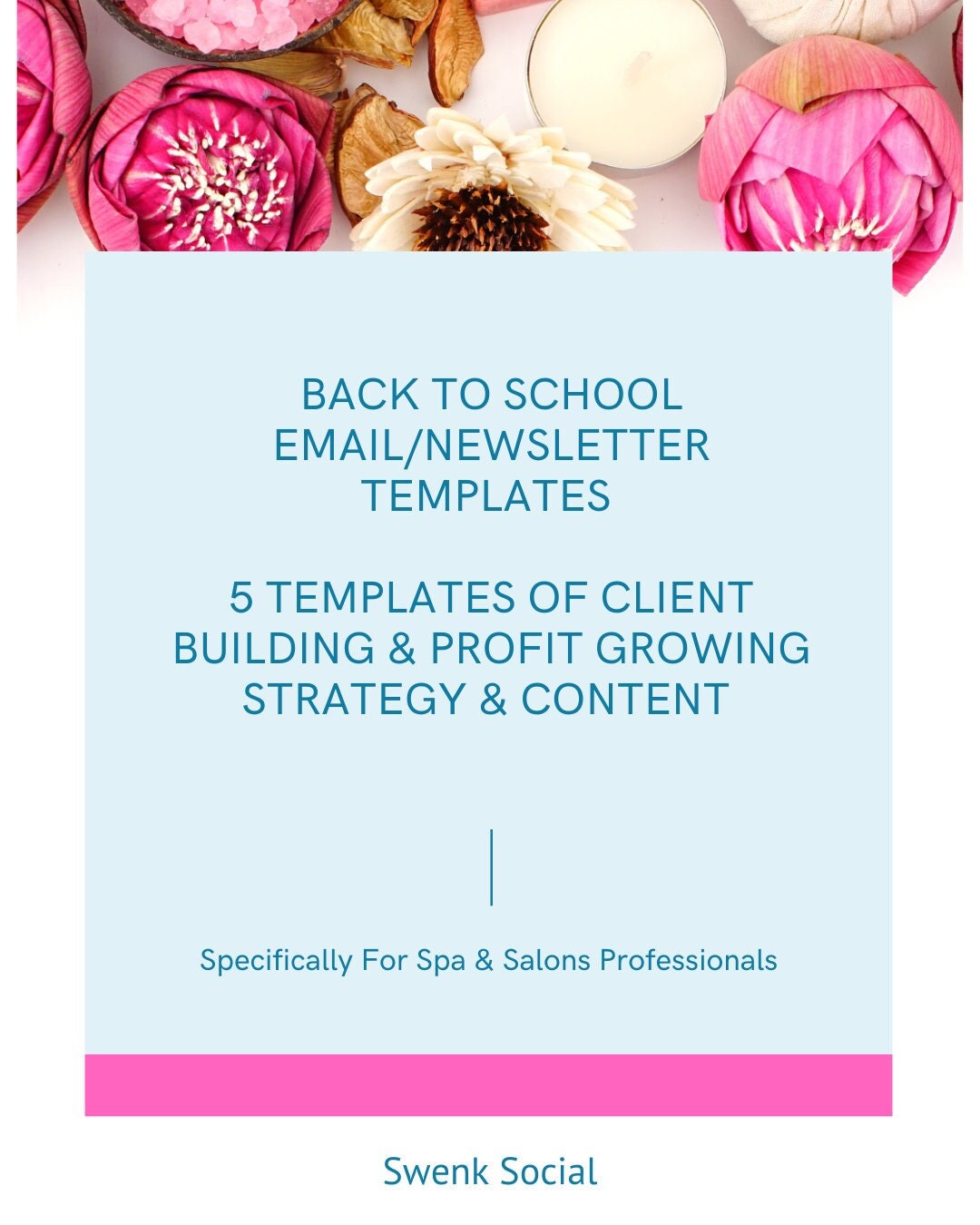 Estheticians Back to School Professional Email Marketing Templates for ...