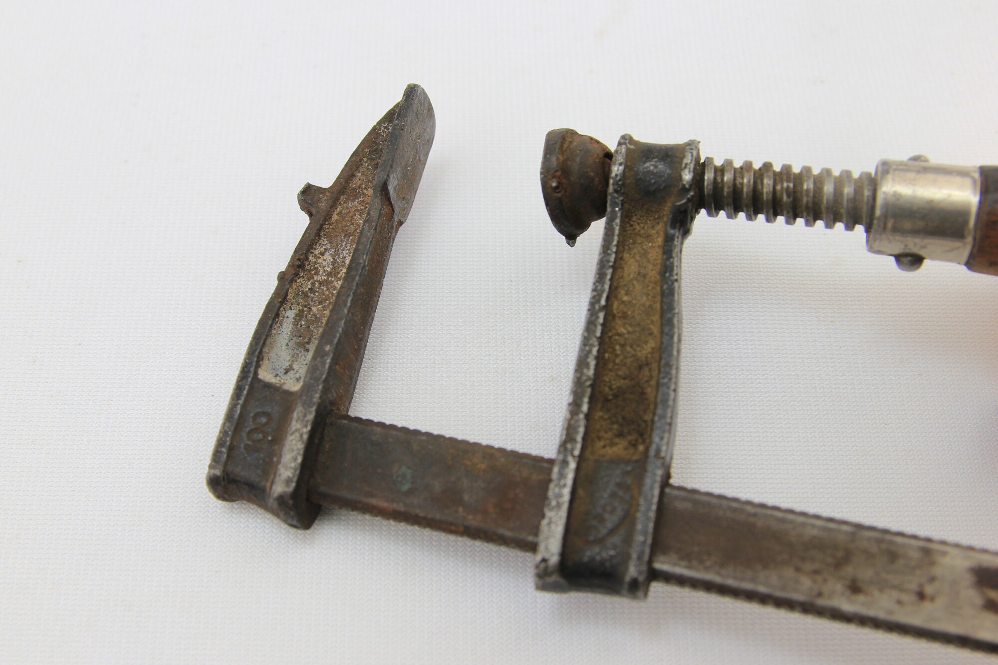 Small Vintage Steel Clamp - Etsy