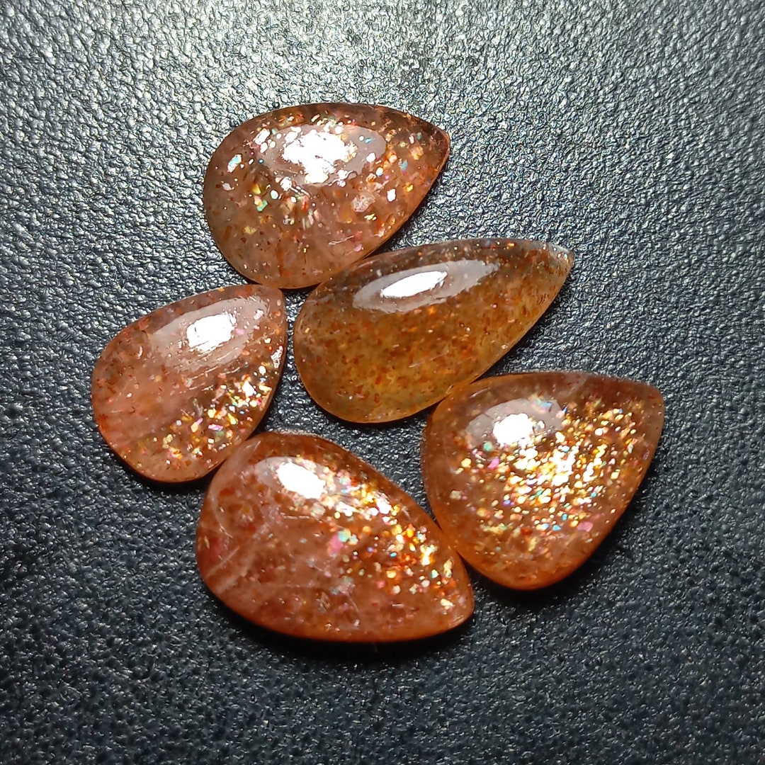 Confetti Sunstone African Orange Sunstone Lot Size-10-18mm,weight-32cts ...