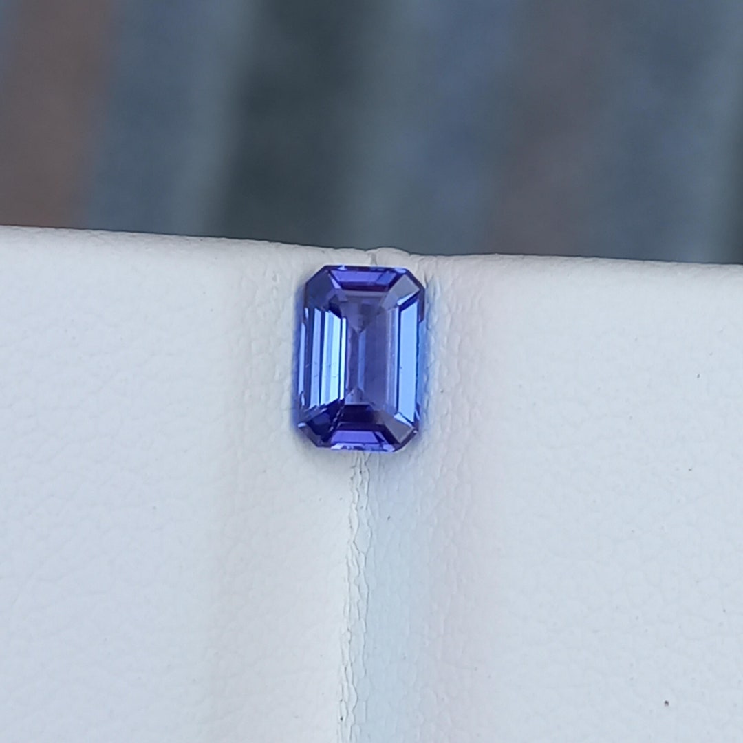Royal Blue Tanzanite Octagon Loupe Clean Tanzanite Size-4×6mm,depth-2 ...
