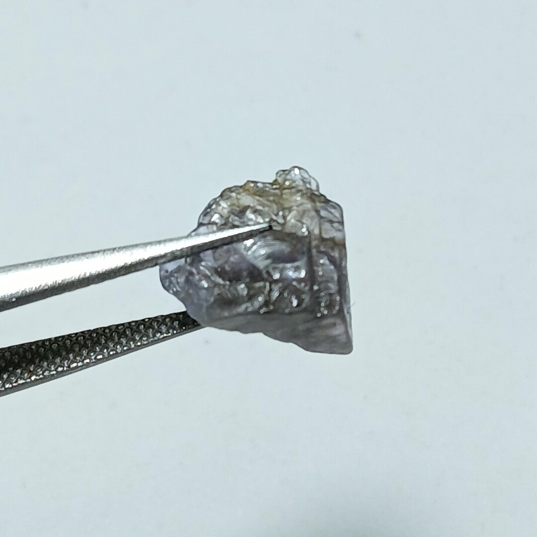 Raw Tanzanite Gemstone: Natural Rough Crystal From Tanzania (8mm, 4ct ...
