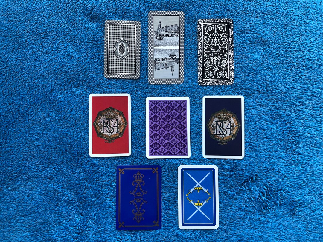 European Playing Card Variety Pack of Individual Cards - Etsy