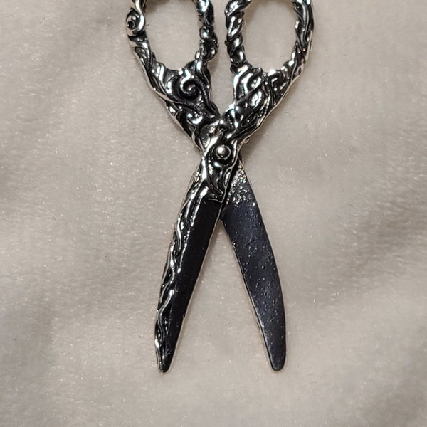 Scissor Necklace - Etsy