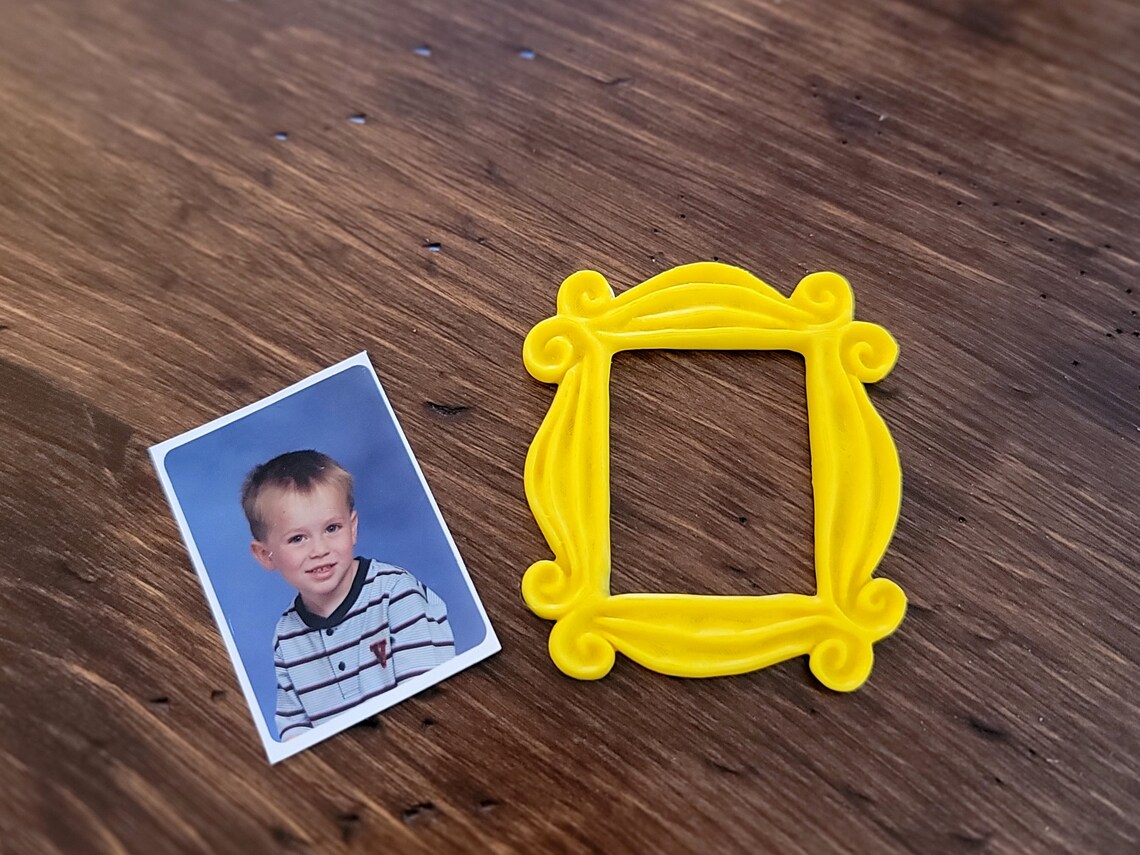 FRIENDS TV Show Yellow Frame Refrigerator Magnet - Etsy