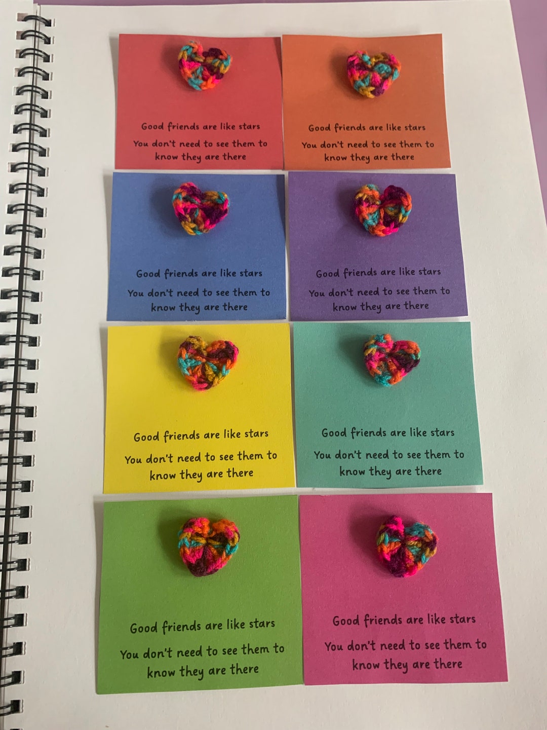 Handmade Pocket Hugs With Motivational Quotes - Etsy