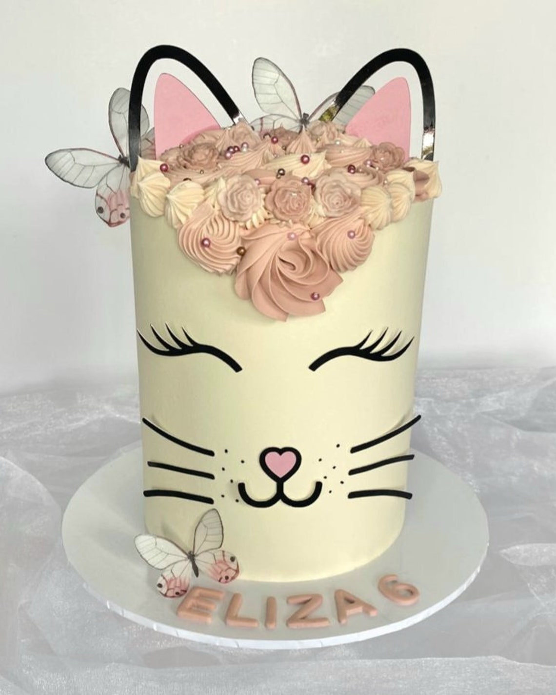 Cat Face Cake Topper Cat Face Set Cat Face Cake Decoration - Etsy