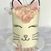Cat Face Cake Topper Cat Face Set Cat Face Cake Decoration - Etsy