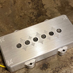 Jazzmaster Style Pickup Covers - Custom Engraved Aluminum…made in the ...