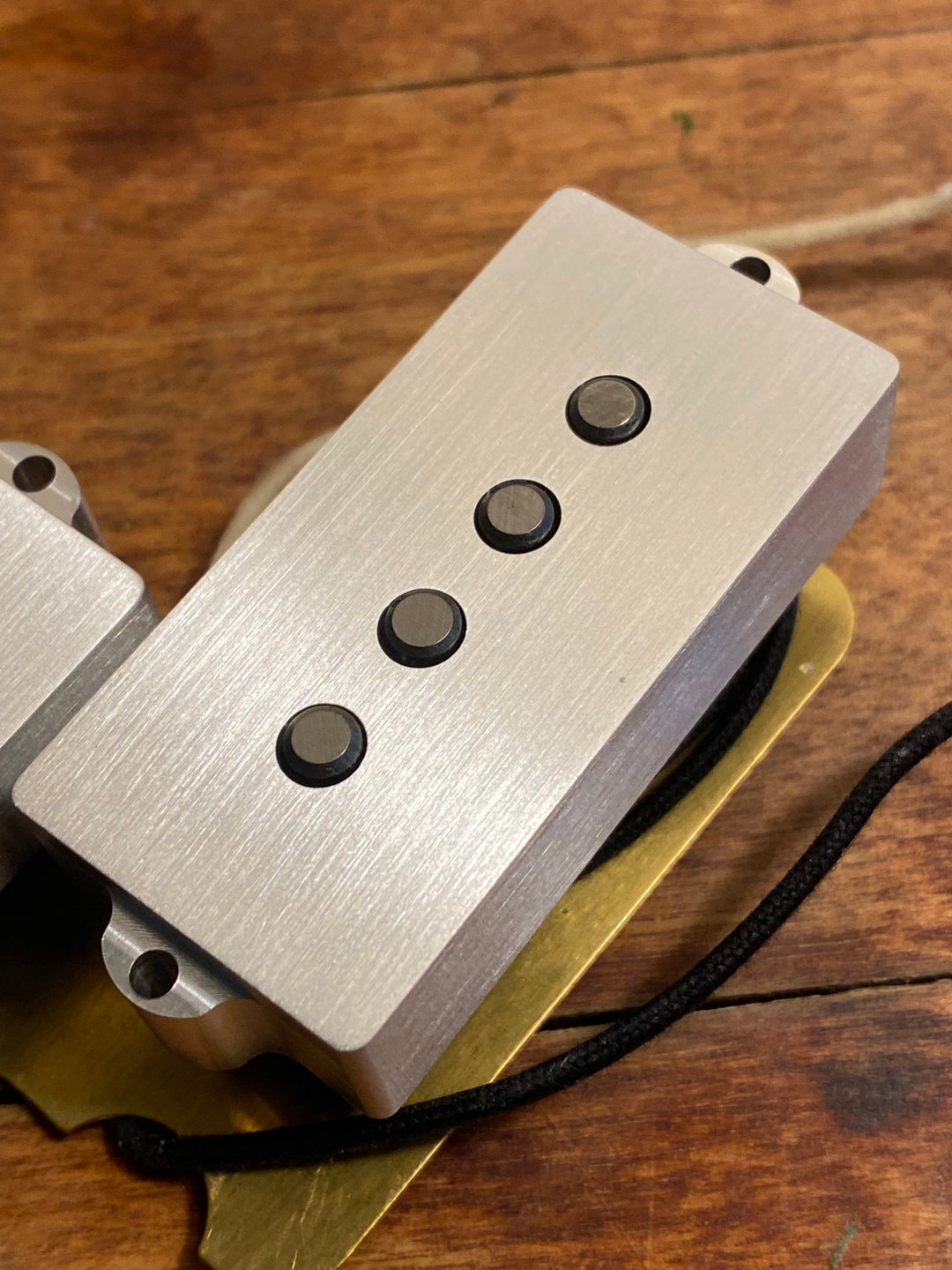 Bass Style Pickup Covers…custom CNC Machined Aluminum … Made in the USA ...