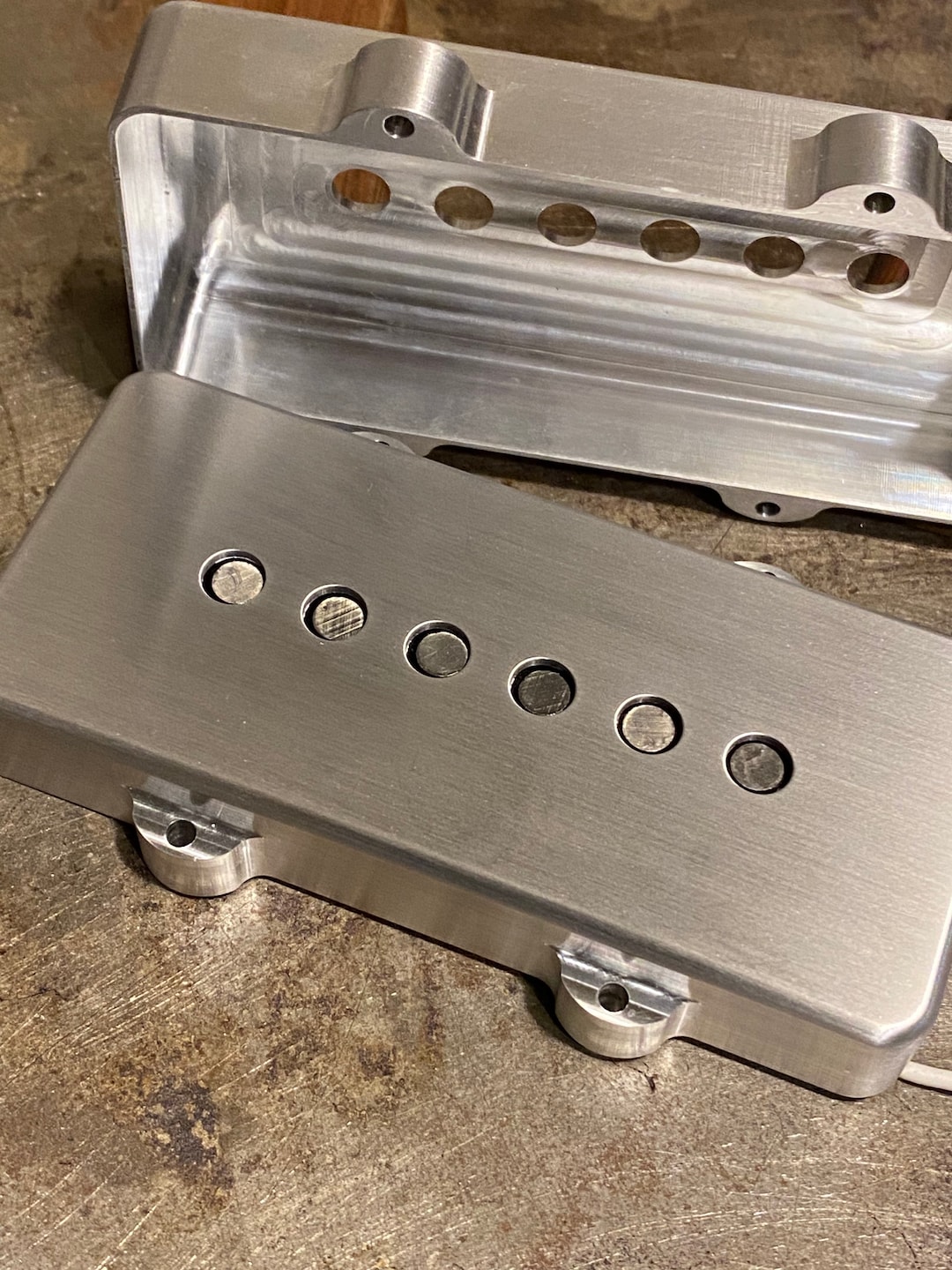 Jazzmaster Style Aluminum Pickup Covers…custom CNC Machined…made in the ...