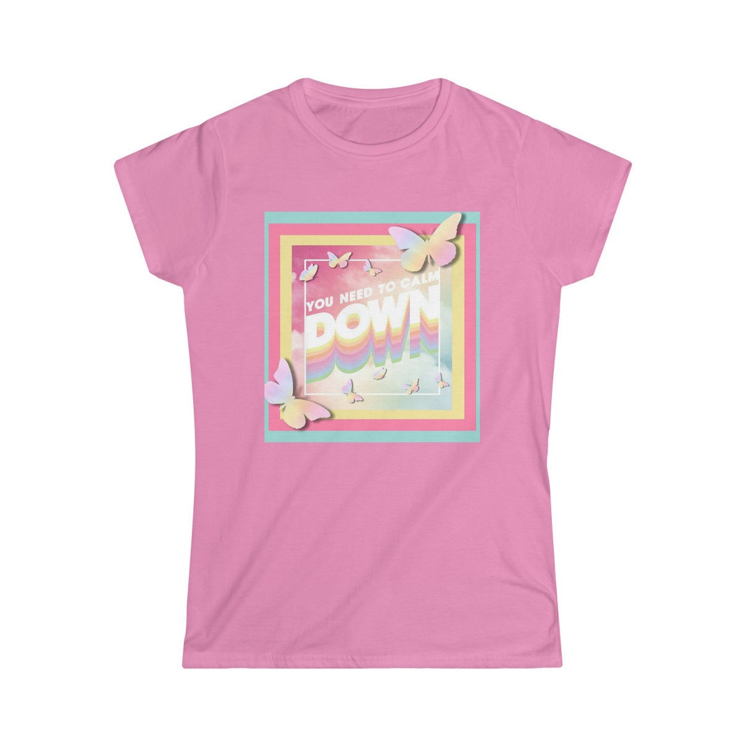 Taylor Swift You Need to Calm Down Women's Tee - Etsy