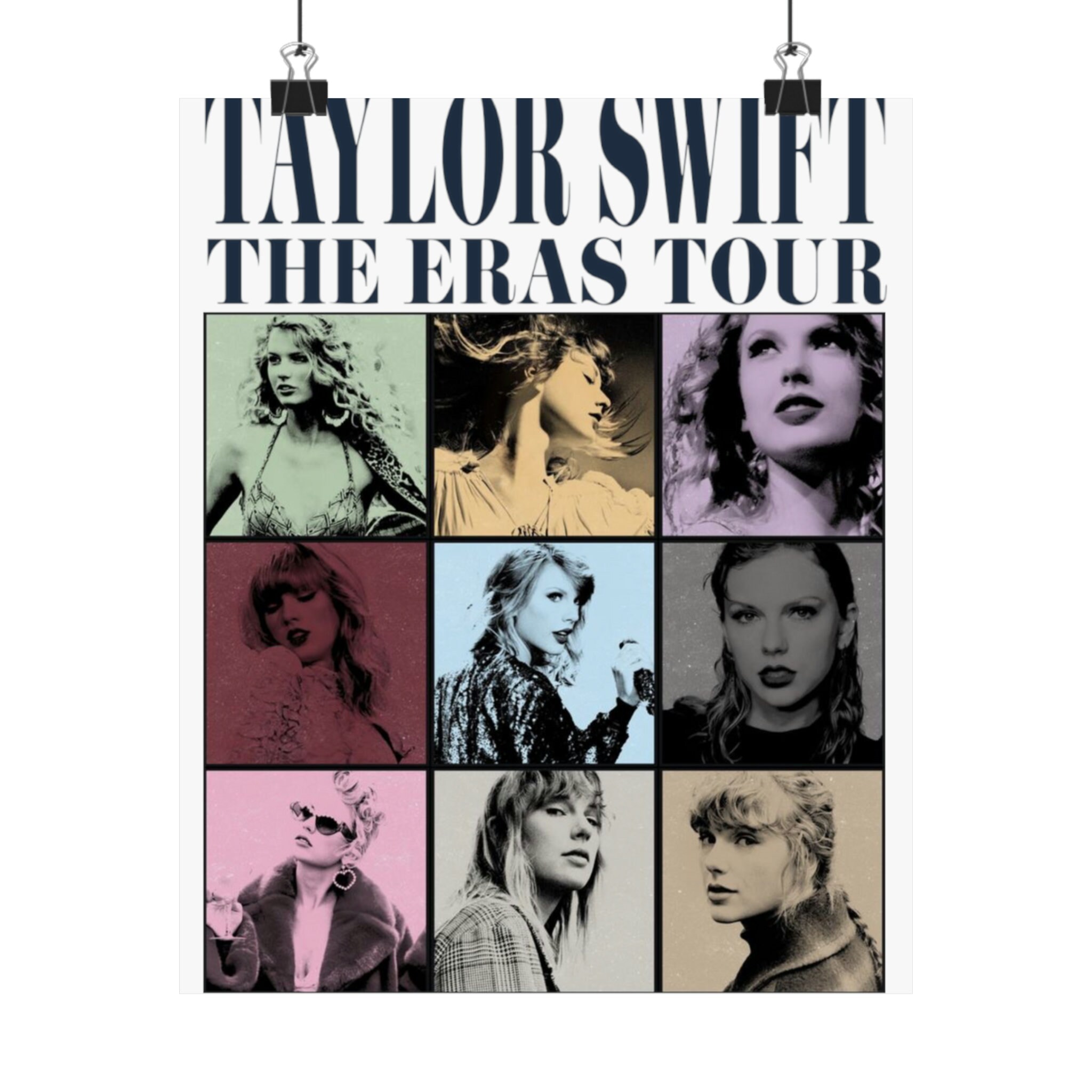 The Eras Tour Poster - Etsy