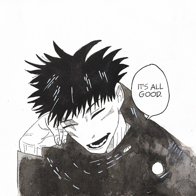 Jjk Manga Panel Print - Etsy