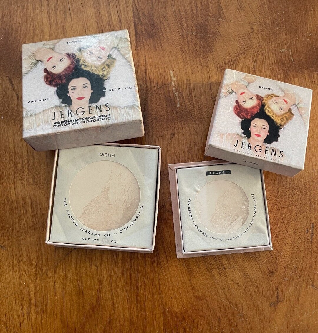 Jergens "rachel" Face Powder 2 Box Set - Etsy