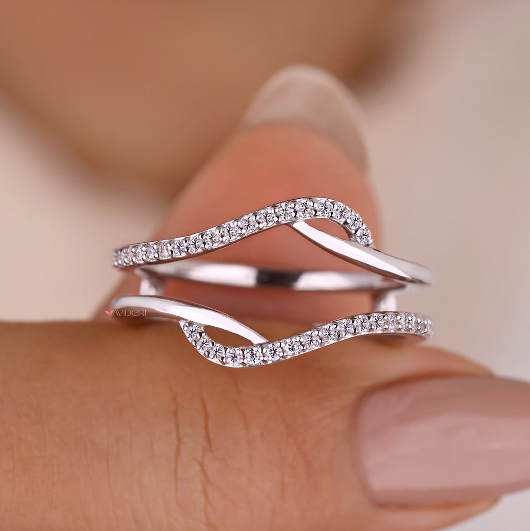Diamond Ring Enhancers and Wraps According to Your Ring, Lab Grown ...