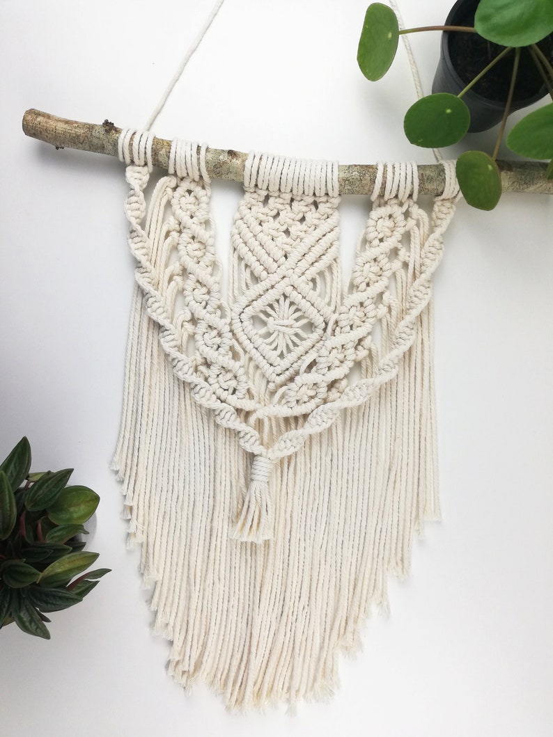 Macrame Pattern | Wall Hanging PDF Tutorial | Instant Download | Knot Guide Included - Etsy