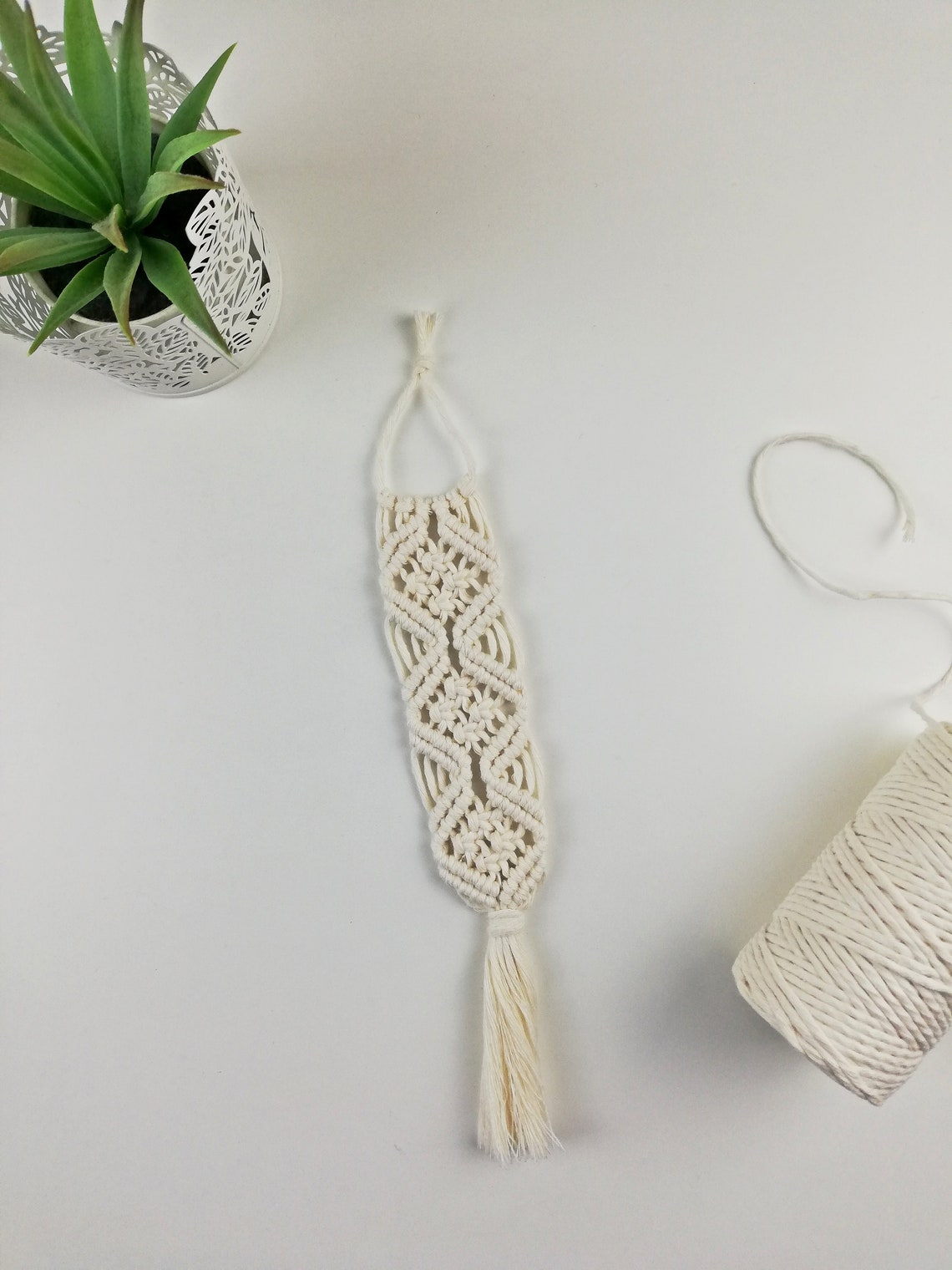 2 Macrame Bookmark Patterns PDF Instant Download Tutorial | Etsy Canada