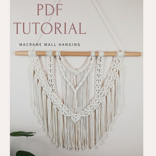 Macrame PATTERN Written PDF Digital File Instant Download | Etsy