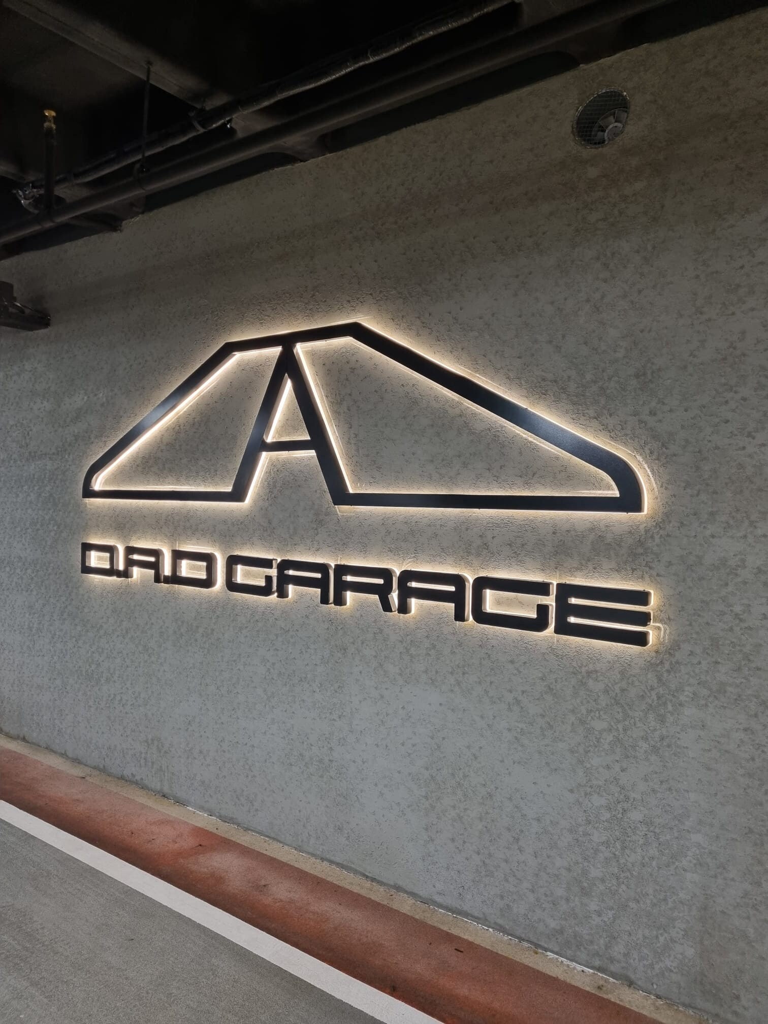 3D Letters Business Outdoor Signs, Backlit Stainless Steel 3D Letter ...