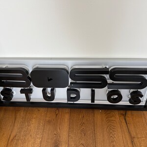 Backlit Company Sign, 3d Led Logo Custom Signage, Metal Light Custom ...