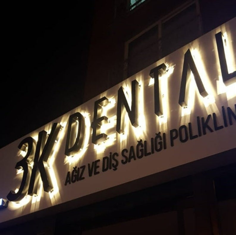 Business Sign | Backlit Sign | Acrylic Sign | Custom Business Sign ...