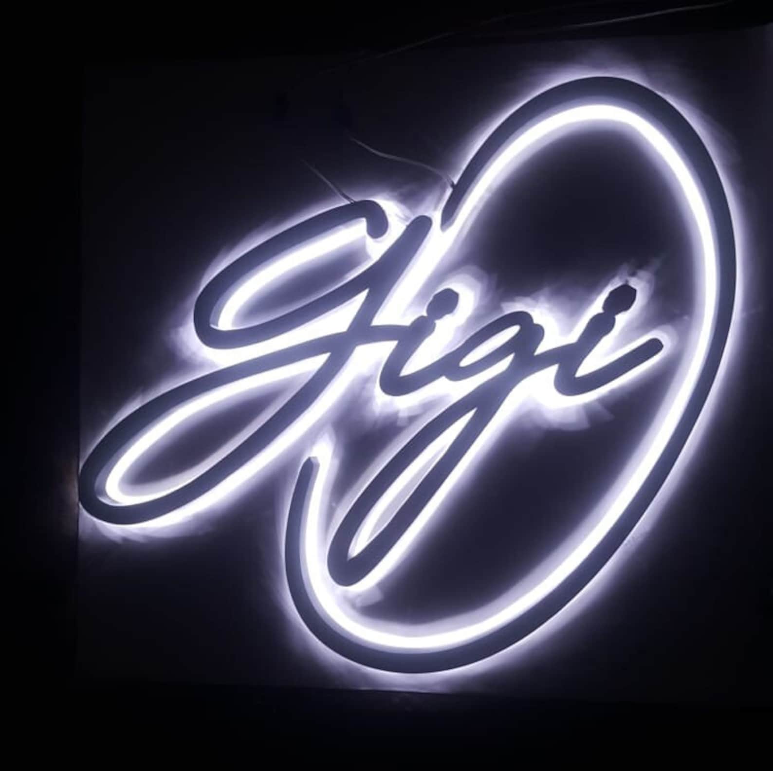 3D Letters Business Outdoor Signs Backlit Stainless Steel 3D - Etsy