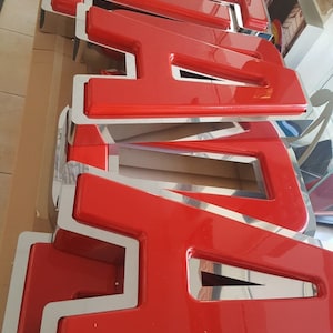Illuminated Sign, Led Business Sign, Metal Light Sign, Custom Sign ...